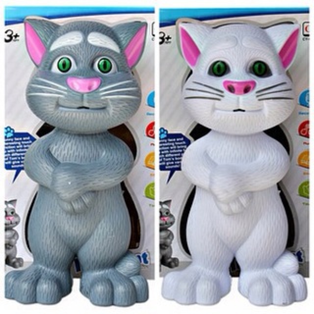 Jual Intelligent Tom Cat Mainan Talking Tom Yang Bisa bicara | Shopee ...
