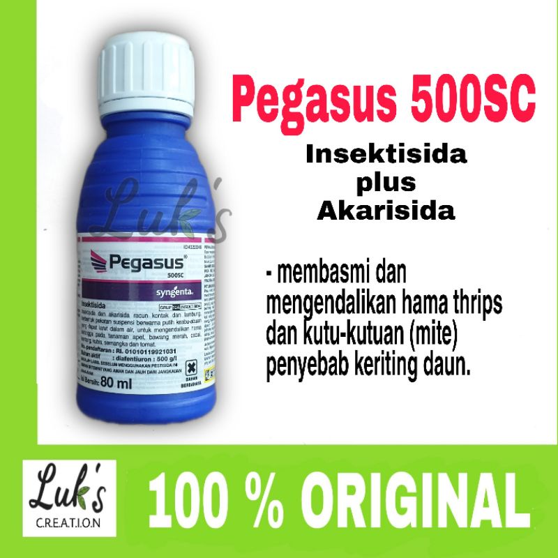 Jual PEGASUS 500SC insektisida dan akarisida pembasmi hama thrips kutu ...
