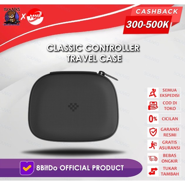 Jual 8BITDO CLASSIC CONTROLLER TRAVEL CASE FOR SN30 PRO+ PRO 2 ...