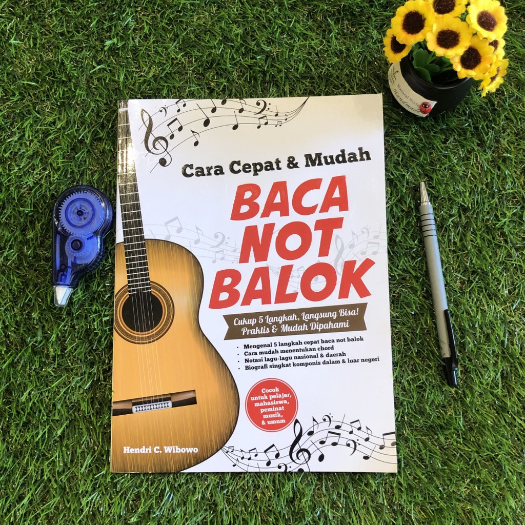 Jual Buku Musik / Belajar Musik : CARA CEPAT & MUDAH BACA NOT BALOK ...