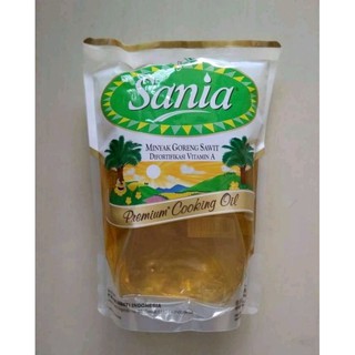 Jual SANIA Premium Cooking Oil Pouch 2L-minyak goreng sawit-minyak ...