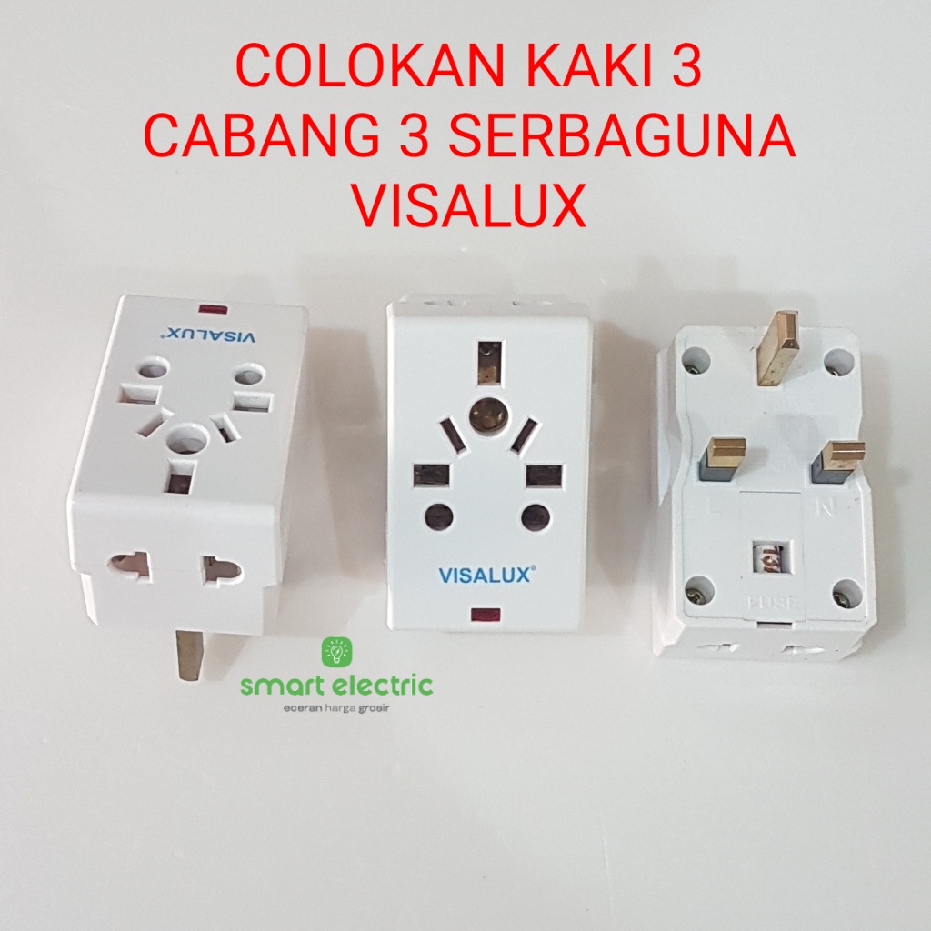 Jual Colokan Luar Negeri Kaki 3 Serbaguna Universal Travel Adaptor bagus Murah | Shopee Indonesia