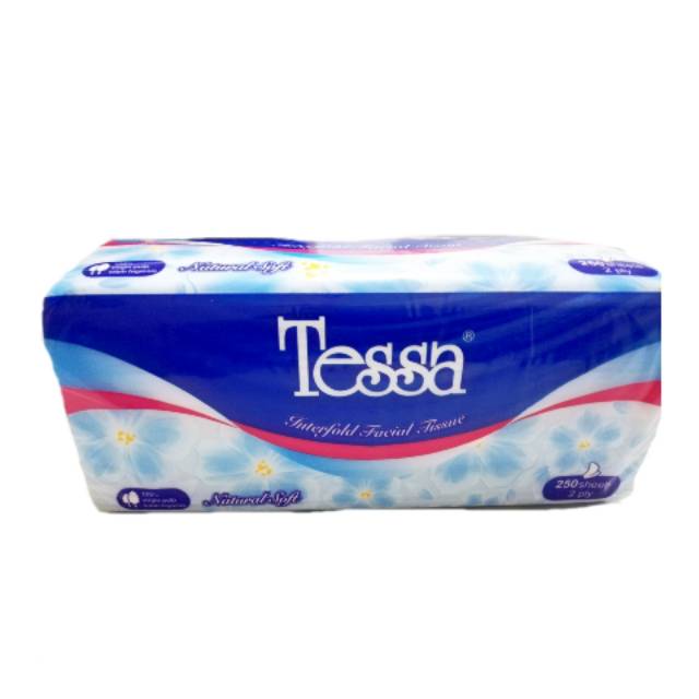 Jual Tissue Tessa 250sheet, Tissu, Tisu, tisue facial/refill | Shopee ...