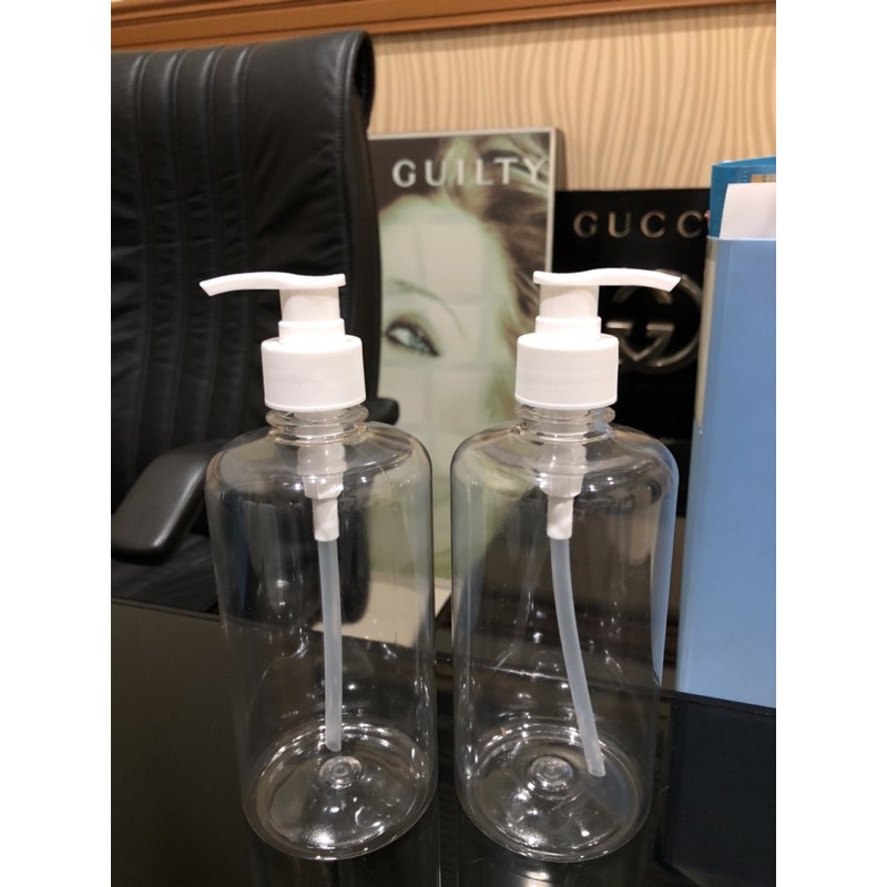 Jual Botol Pump / Spray Leher Tinggi 500ml Neck 28 Tipis | Shopee Indonesia