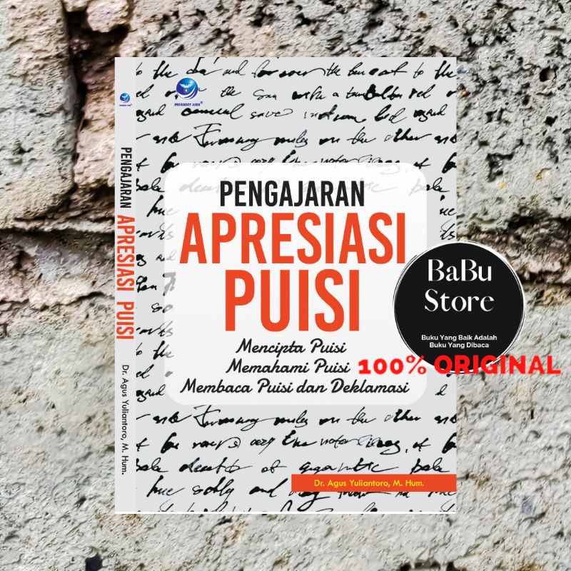 Jual Buku PENGAJARAN APRESIASI PUISI - Agus Yuliantoro - ANDI ORIGINAL ...