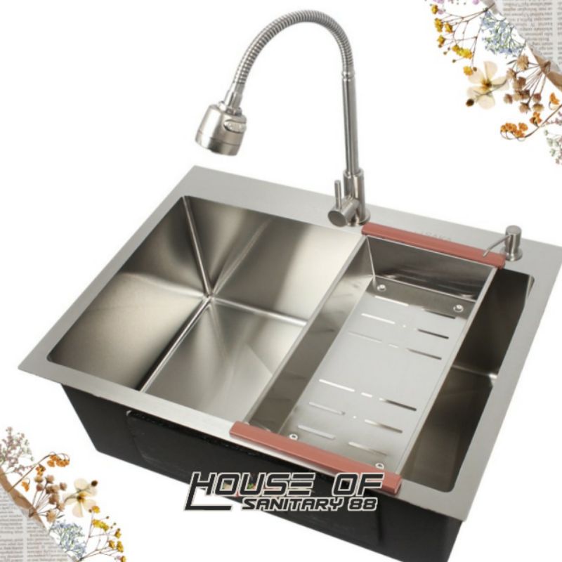 Jual Kitchen sink OSAKA NARA 6046 BY BOLZANO Stainless/ Bak cuci piring ...