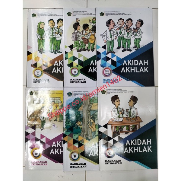 Jual Buku Akidah Akhlak SD/MI Kelas 1,2,3,4,5,6 Kementerian Agama 2020 | Shopee Indonesia