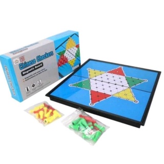Jual Halma magnetic original asli board /chinese Checkers ukuran papan ...