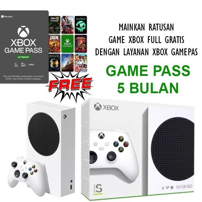 Jual Mesin XSS Xbox Series S Console Microsoft XBOX Series S 512GB ...