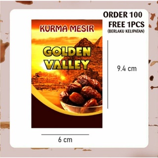 Jual STICKER KURMA / STICKER KURMA SUKARI / LABEL KURMA / BEST SELLER ...