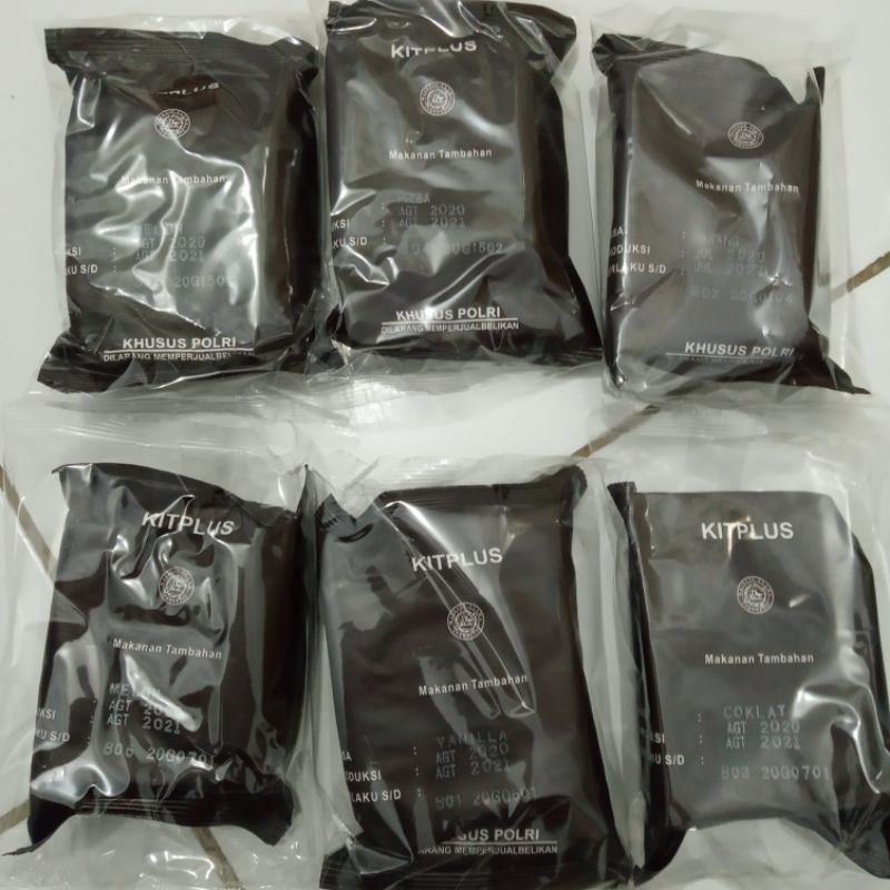Jual Biskuit Enertab Ransum Kitplus Makanan Tambahan Polri Hiking ...