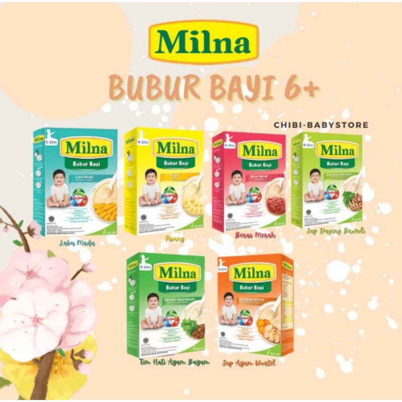 Jual Milna Bubur Bayi 6-12 bln | Shopee Indonesia