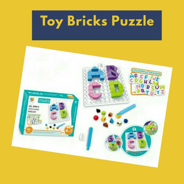 Jual Toy Bricks Puzzle | Shopee Indonesia