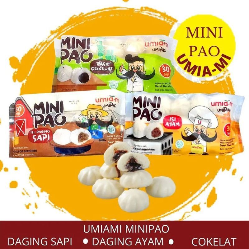 Jual minipao umiami FRESH STOCK TERBARU/ bakpao mini Frozen/aneka ...