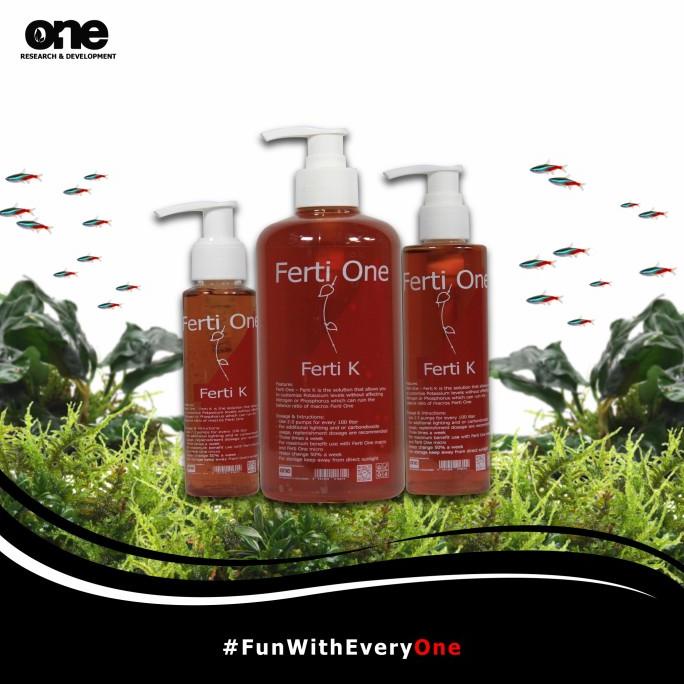 Jual Ferti One Ferti K - Pupuk Cair Aquarium Aquscape One Riset Terbaik ...