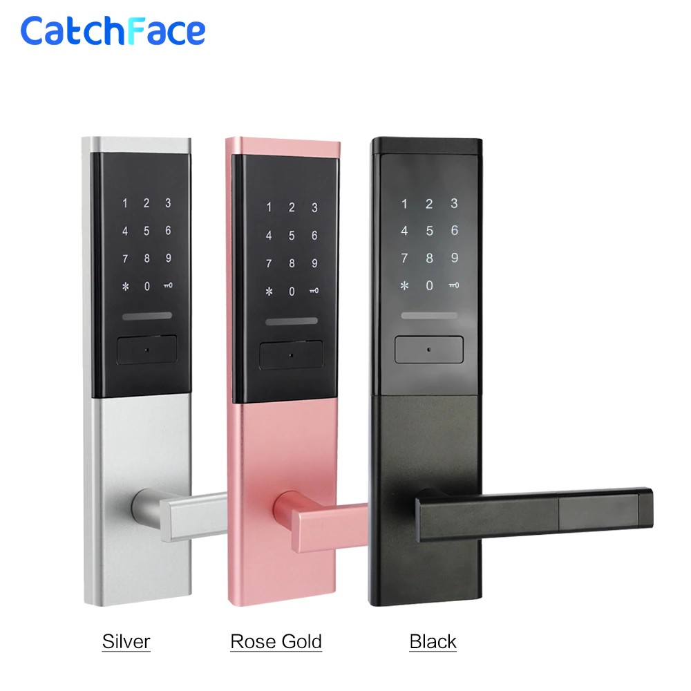 Jual Smart Lock Door Digital Security Door Lock Touch Screen Keypad ...