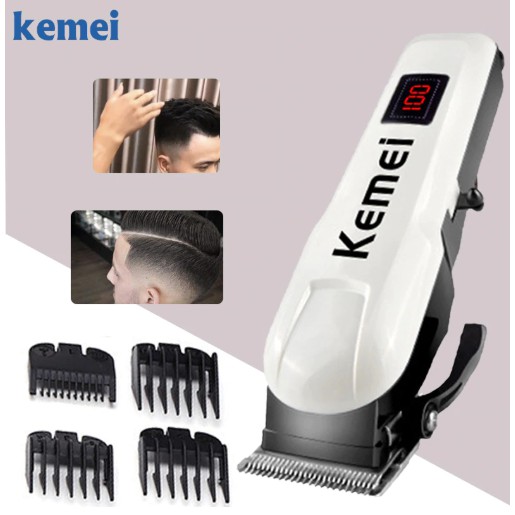 Jual Alat Cukur Rambut Elektrik Bayi Anak Dewasa / Mesin Cukur Rambut Listrik KEMEI 809A ...