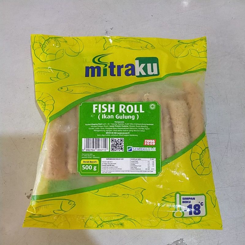 Jual MITRAKU Fish Roll 500gr | Shopee Indonesia