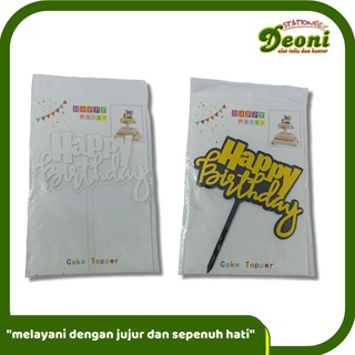 Jual Cake Topper HBD Warna Warni | Shopee Indonesia