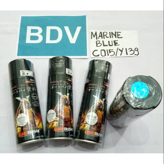 Jual Samurai Paint MARINE BLUE/ Biru Y139 400ml | Shopee Indonesia