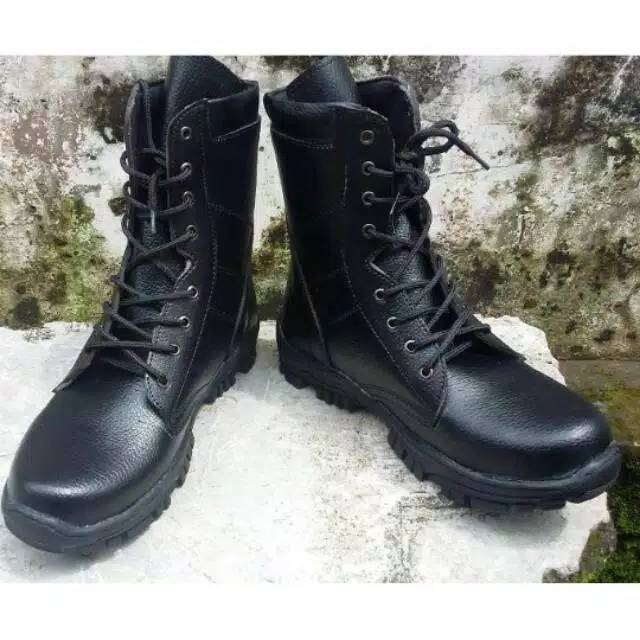 Jual SEPATU PDL SECURITY POLISI TNI SAPTAM LAPANGAN PANJANG SOL ...