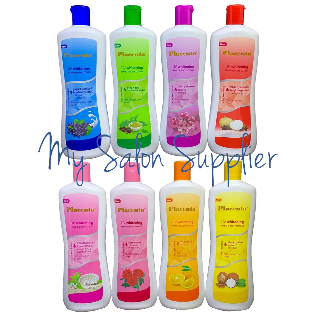 Placenta Hand & Body Lotion Whitening 500ml | Shopee Indonesia