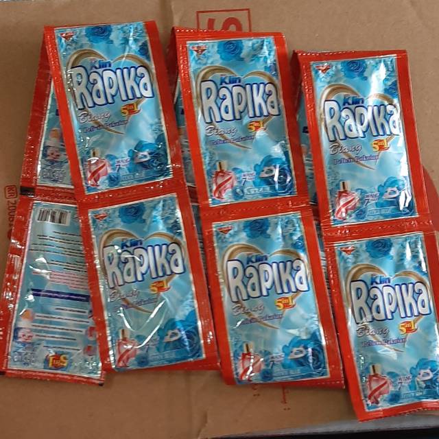 Jual Rapika Biang Pelicin Pakaian (12 Sachet/Renceng) | Shopee Indonesia