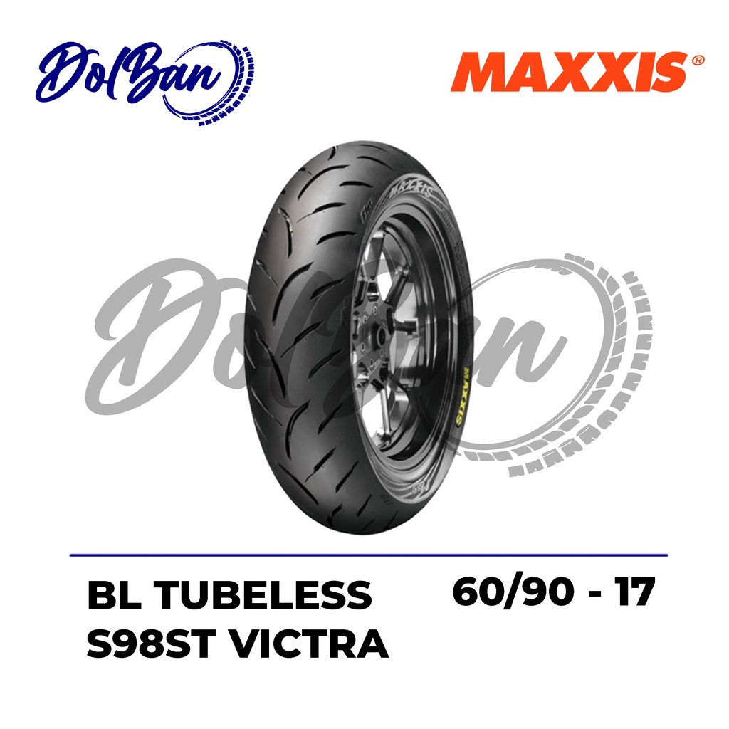 Jual BAN MOTOR MAXXIS 60/90-17 RING 17 VICTRA S98ST TUBELESS | Shopee ...