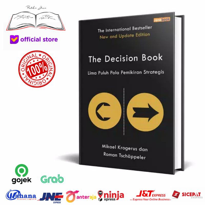 Jual Buku The Decision Book 50 Lima Puluh Pola Pemikiran Strategis Mikael Krogerus dan Roman ...