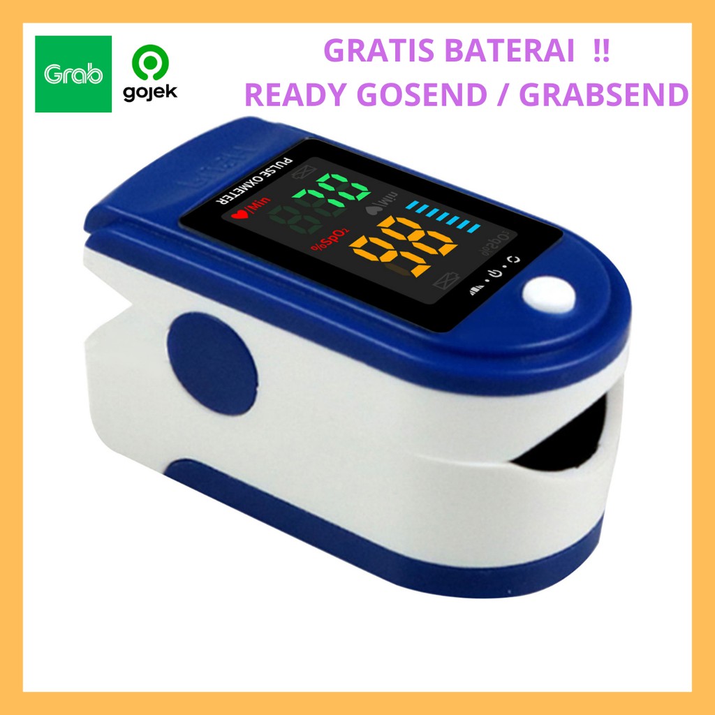 Jual DA BEST!! Oxymeter Oksimetri Murah Spo2 Pulse Oxymetri Oximetri ...