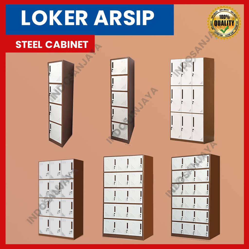Jual Locker Arsip - Loker Steel Cabinet | Shopee Indonesia