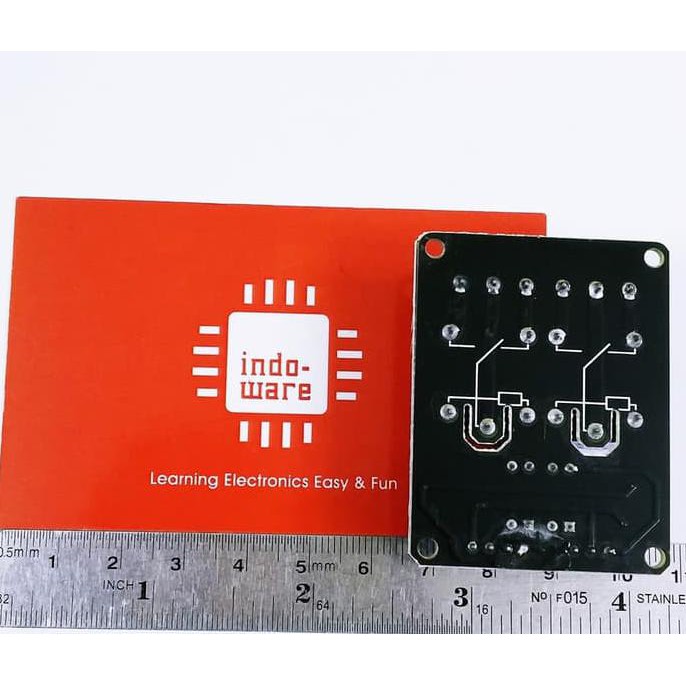 Jual Modul Relay Optocoupler 2 Indoware Module Relay Optocoupler 2 ...