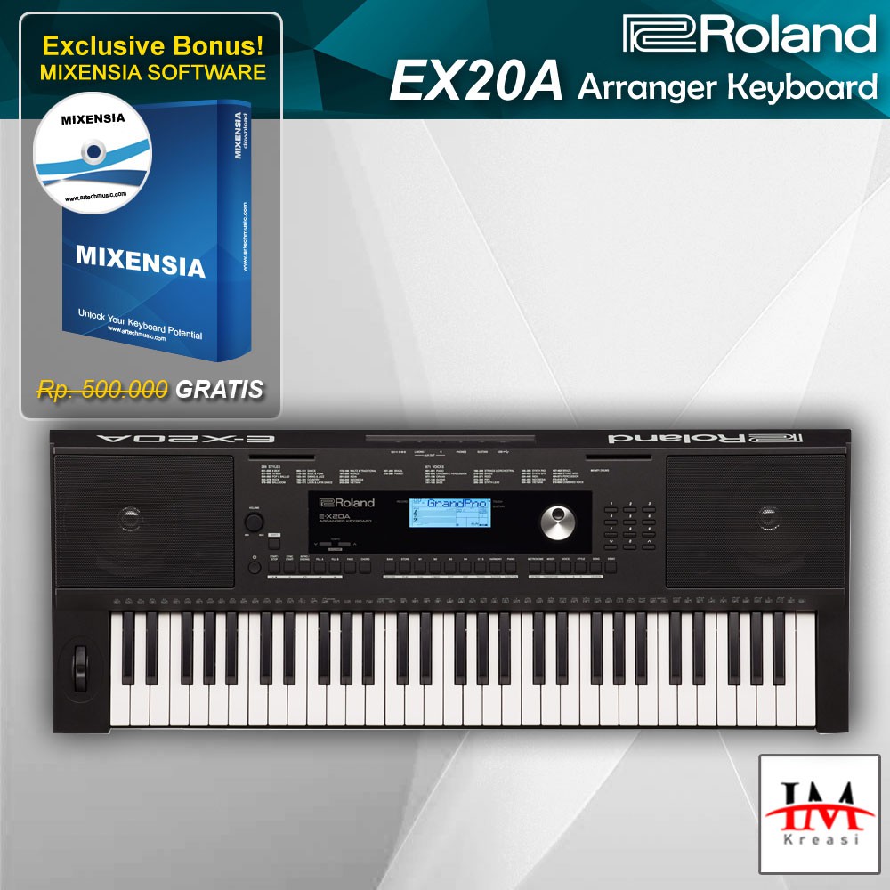 Jual Keyboard Roland EX20A / EX20 A/ EX 20 A/ E X20 Garansi Resmi 1 ...