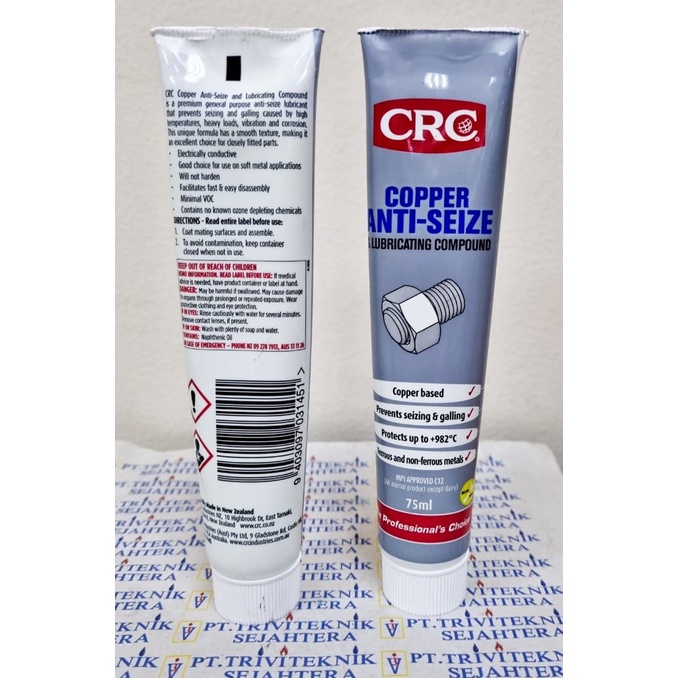 Jual crc copper anti seize lubrication compound 3145,pelumas drat ulir ...