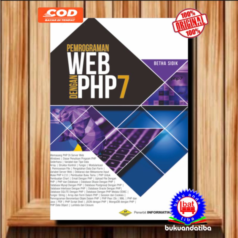 Jual Buku PEMROGRAMAN WEB DENGAN PHP 7 BETHA SIDIK | Shopee Indonesia Jual Buku PEMROGRAMAN WEB DENGAN PHP 7 BETHA SIDIK | Shopee Indonesia