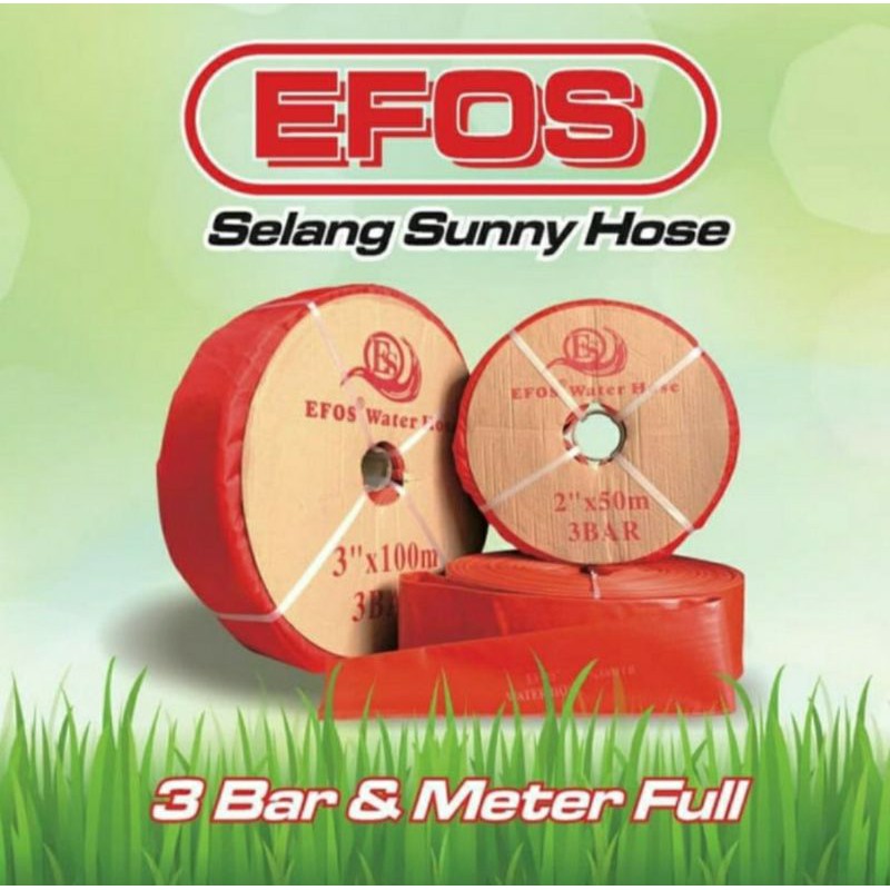Jual Selang Sunny Hose 3" EFOS 50 Meter / Suny Hose e Inch | Shopee ...
