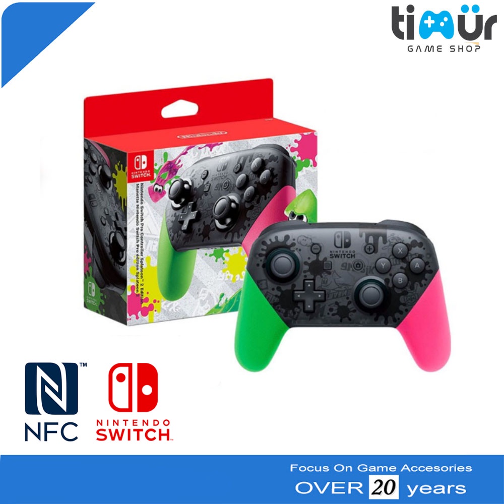 Jual Nintendo Switch Lite OLED Pro Controller Stick Gamepad Splatoon 2 ...