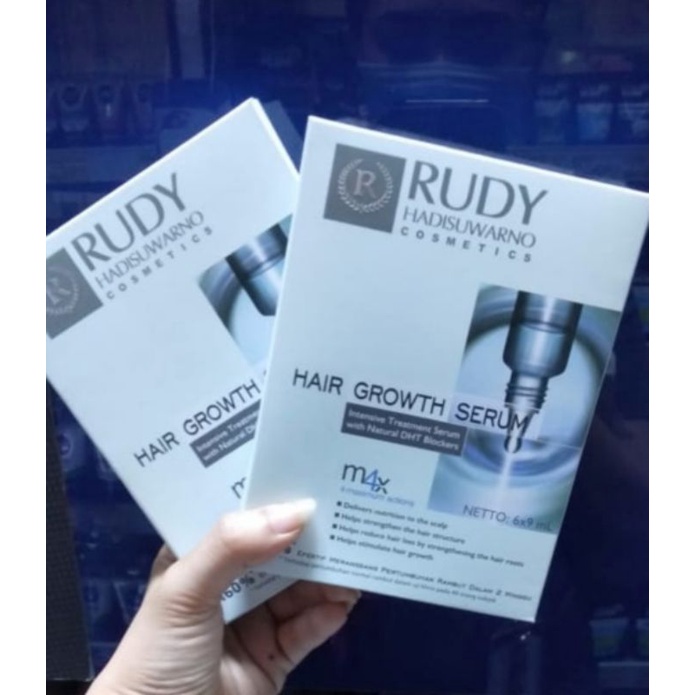 Jual Promo Rudy Hair Growth Serum Isi 6ampul Botol Shopee Indonesia