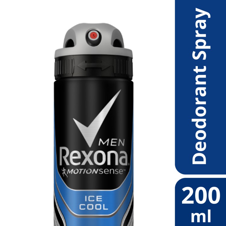 Jual REXONA MEN MOTIONSENSE ANTI-PERSPIRANT AEROSOL ICE COOL 200ML | Shopee Indonesia