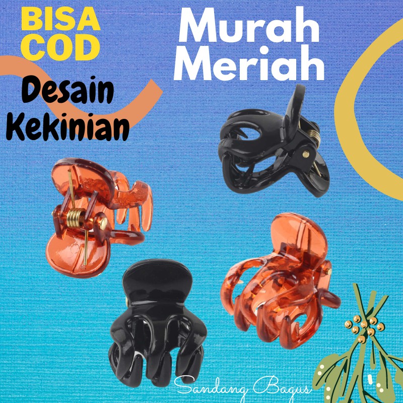 Jual Jedai Rambut Kecil Murah 2 cm Original Bandung COD Jepet Jepit ...