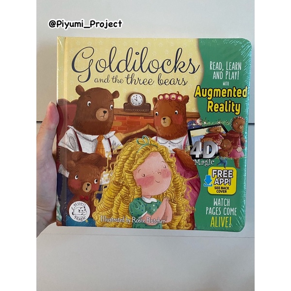 Jual Goldilocks and The Three Bears - Augmented Reality - Come-to-Life ...
