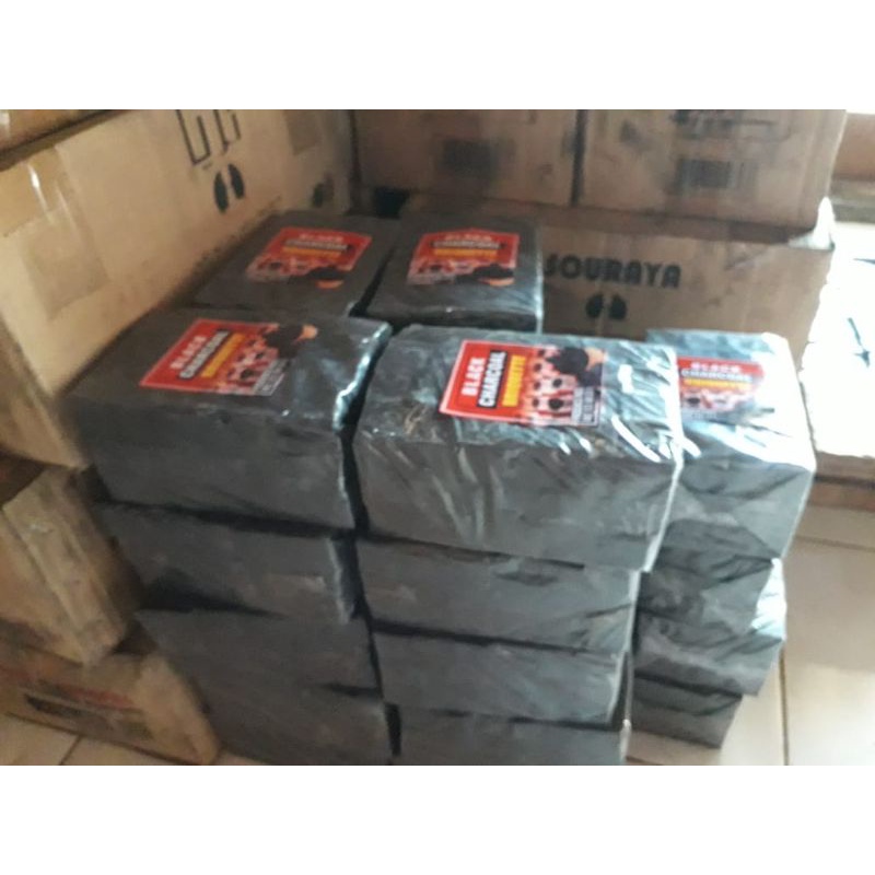 Jual Briket Arang Batok Kelapa Per Karton Lebih Murah 10kg | Shopee ...