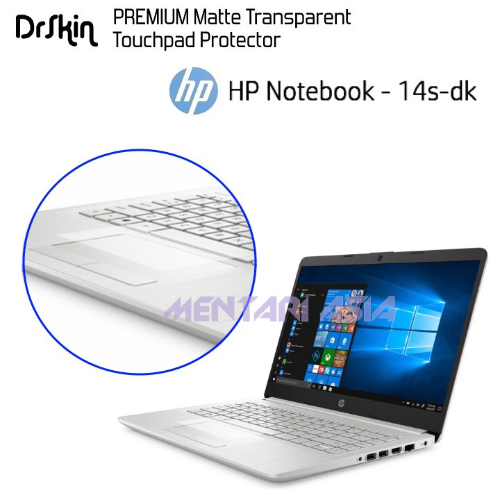 Jual Touchpad Protector HP NoteBook 14s-dk - DrSkin Translucent MATTE ...