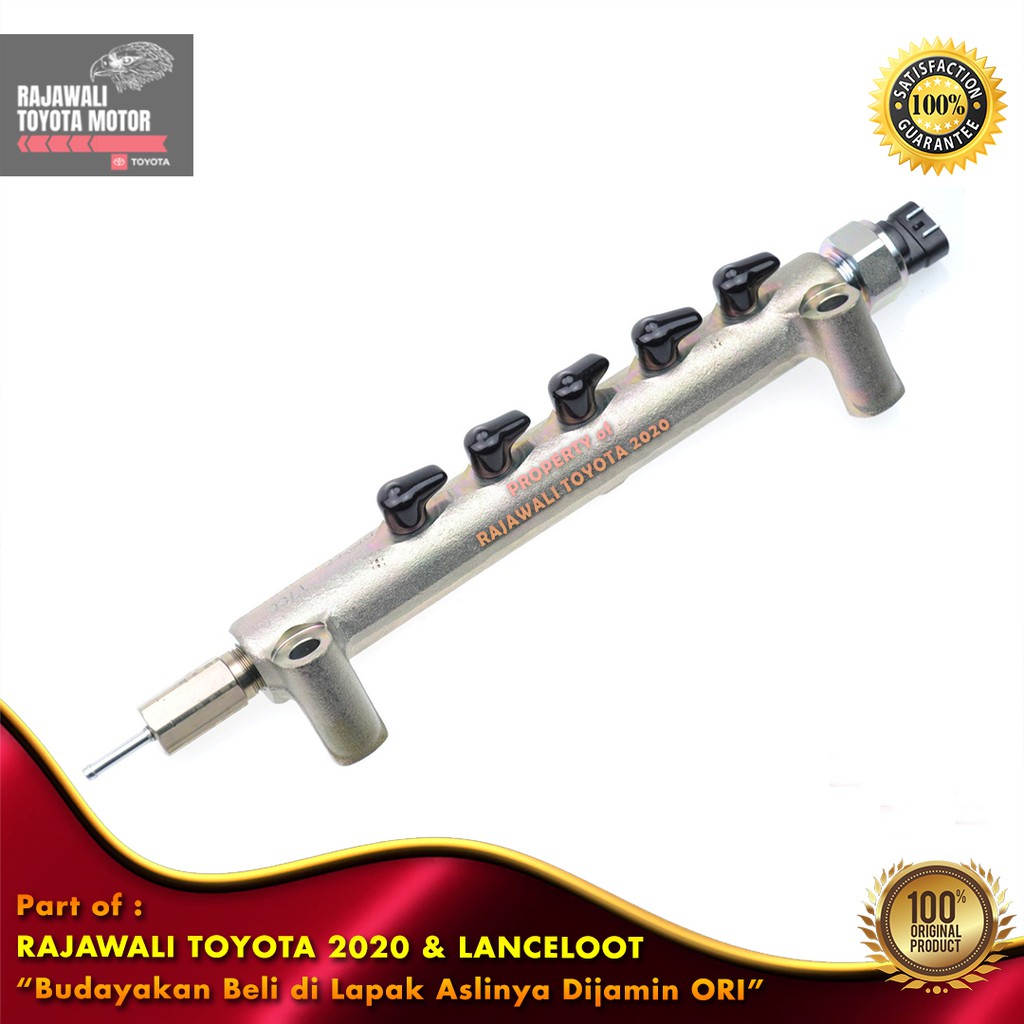Jual Common Rail Injection Fortuner, Innova, Hilux & Hiace 2KD Diesel ...