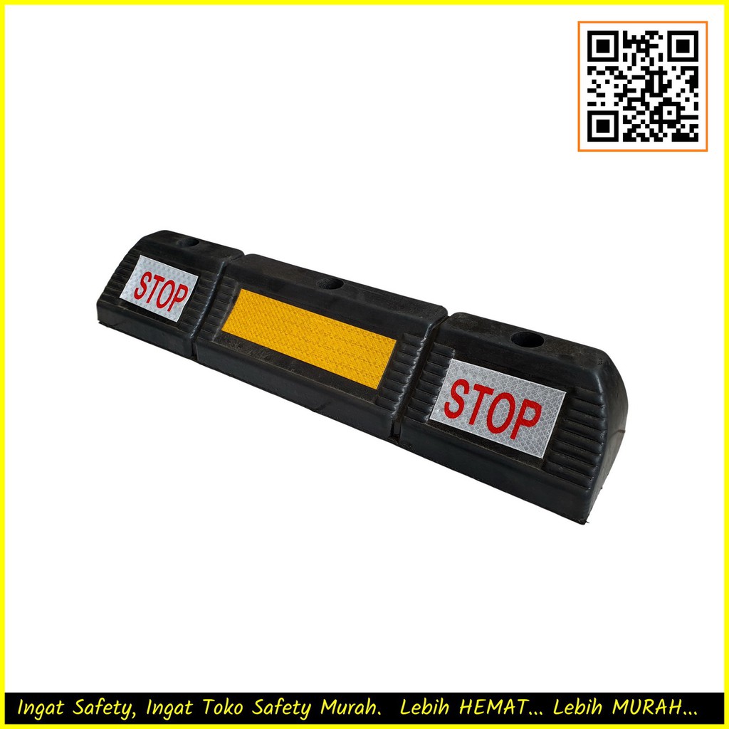 Jual Wheel Stopper Rubber STOP Car / Penahan Ganjalan Roda Ban Mobil ...