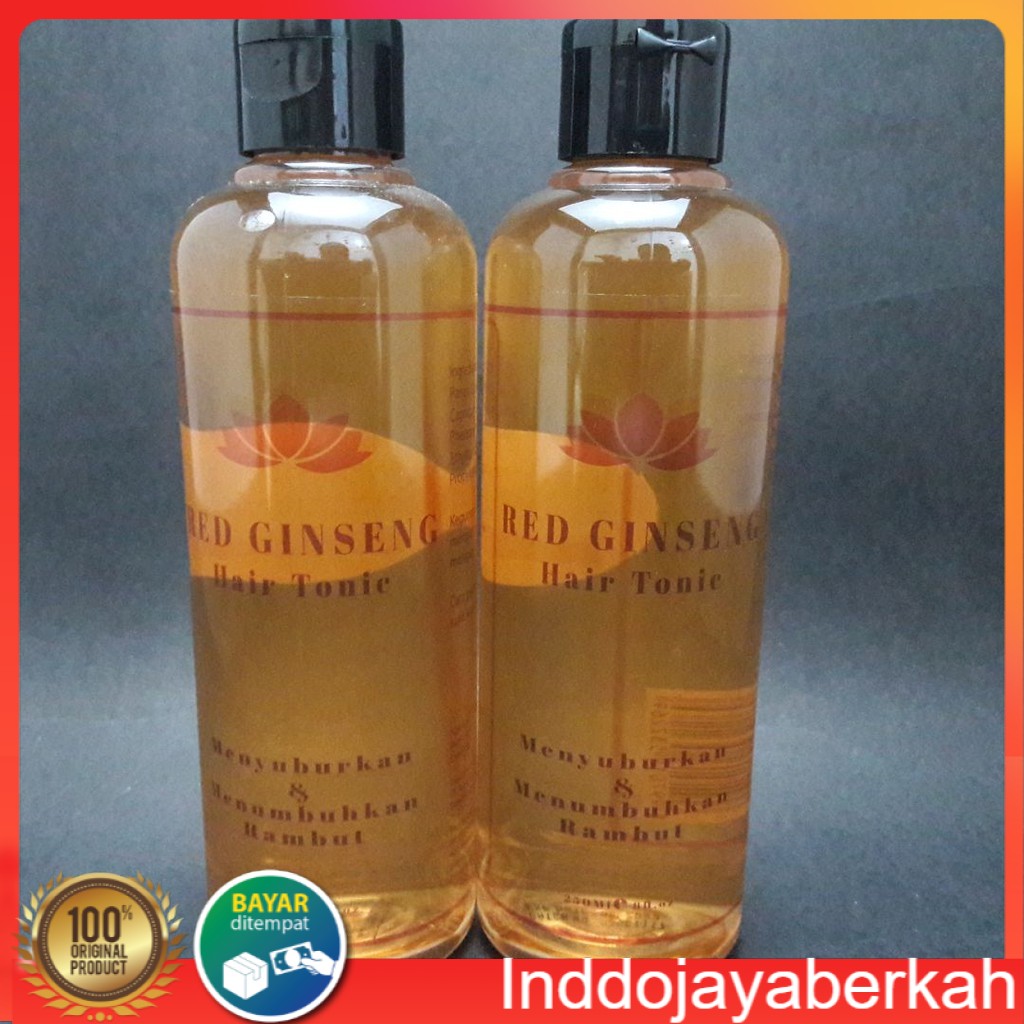 Jual RED GINGSENG HAIR TONIC [BPOM] Original | Shopee Indonesia