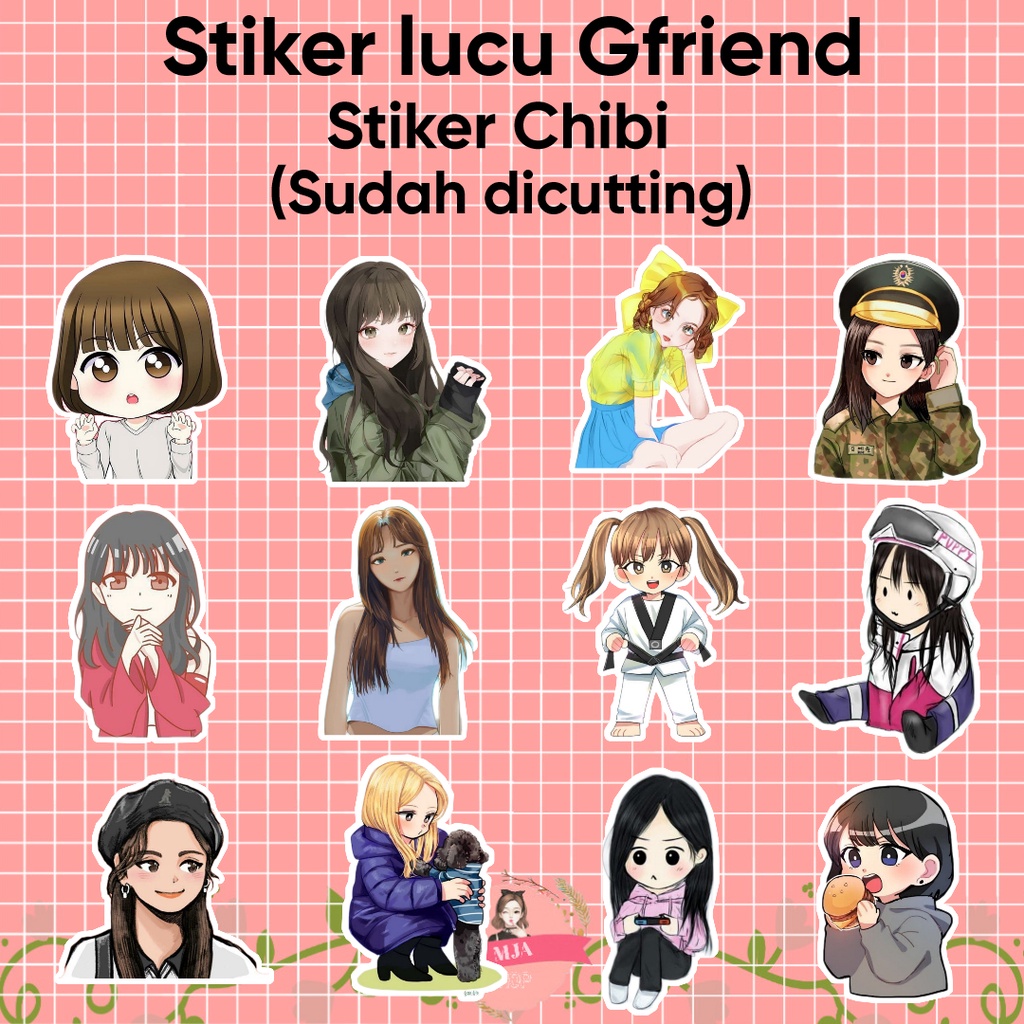 Jual STIKER CUTE GFRIEND | STIKER GFRIEND | STIKER KPOP | STIKER ...
