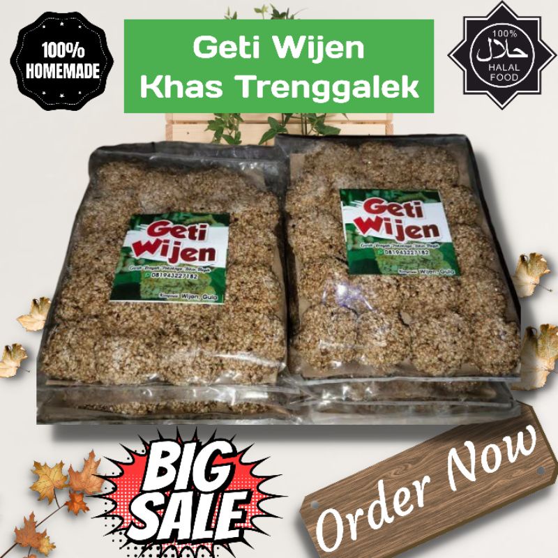 Jual geti wijen khas trenggalek / makanan ringan | Shopee Indonesia