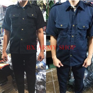 Jual COD Seragam Safari Security lengan Pendek /Safari Security seragam ...