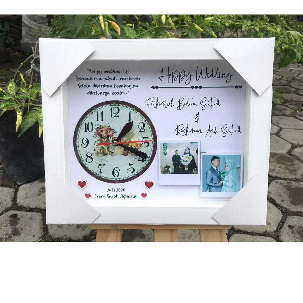 Jual POP UP FRAME JAM RUSTIC | Shopee Indonesia
